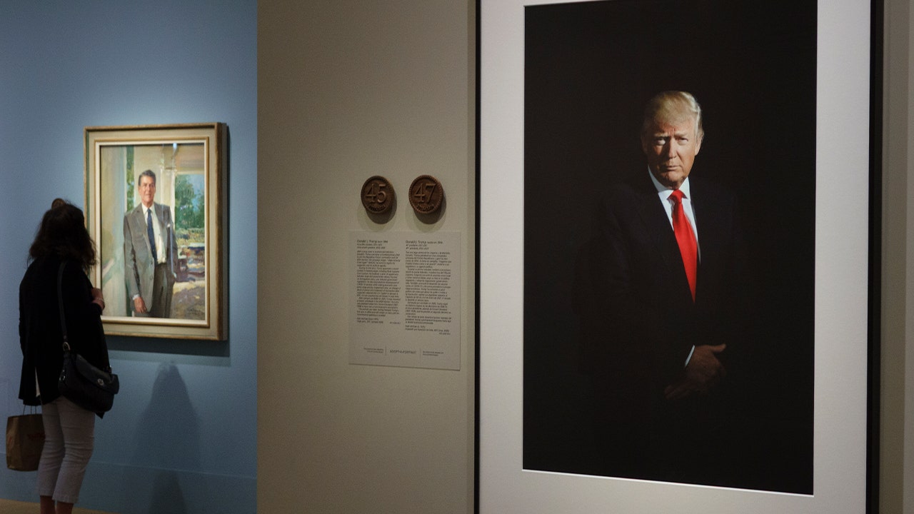 Smithsonian replaces Trump portrait display, strips Jan. 6 and ...