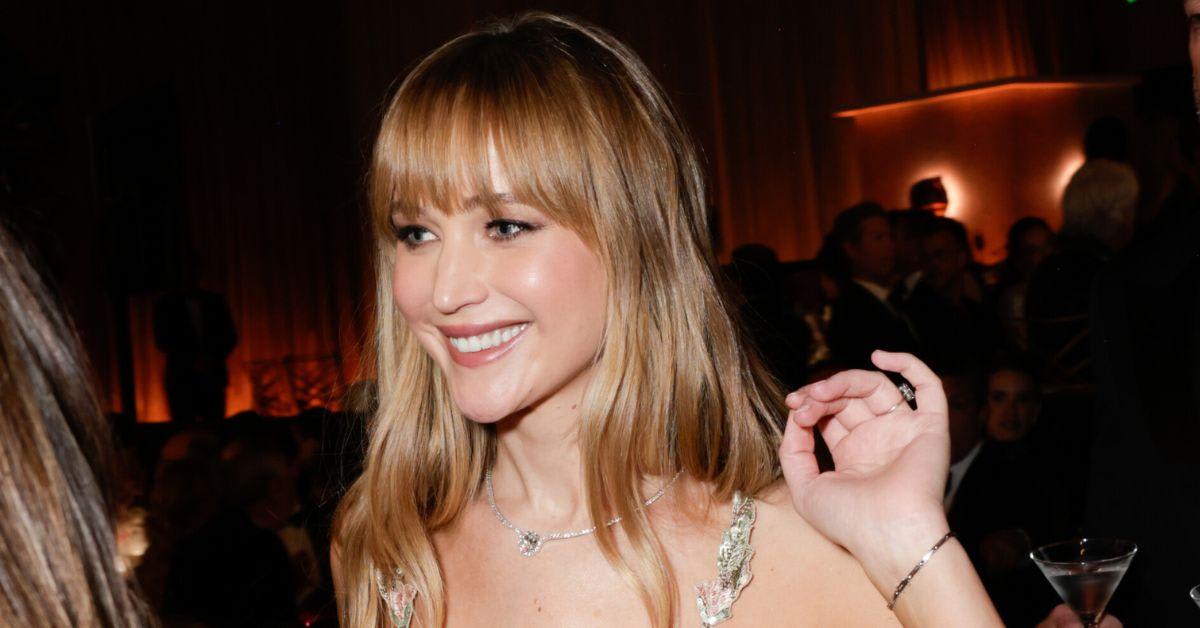 Jennifer Lawrence jokes about being 'naked' as she hits the 2026 Golden ...