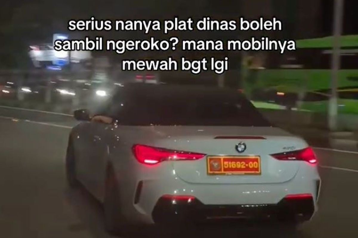 Viral BMW putih gunakan plat dinas, Kemhan pastikan palsu dan tidak sah