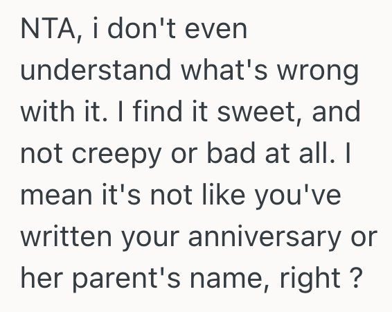 Husband keeps a notebook full of important things his wife tells him ...