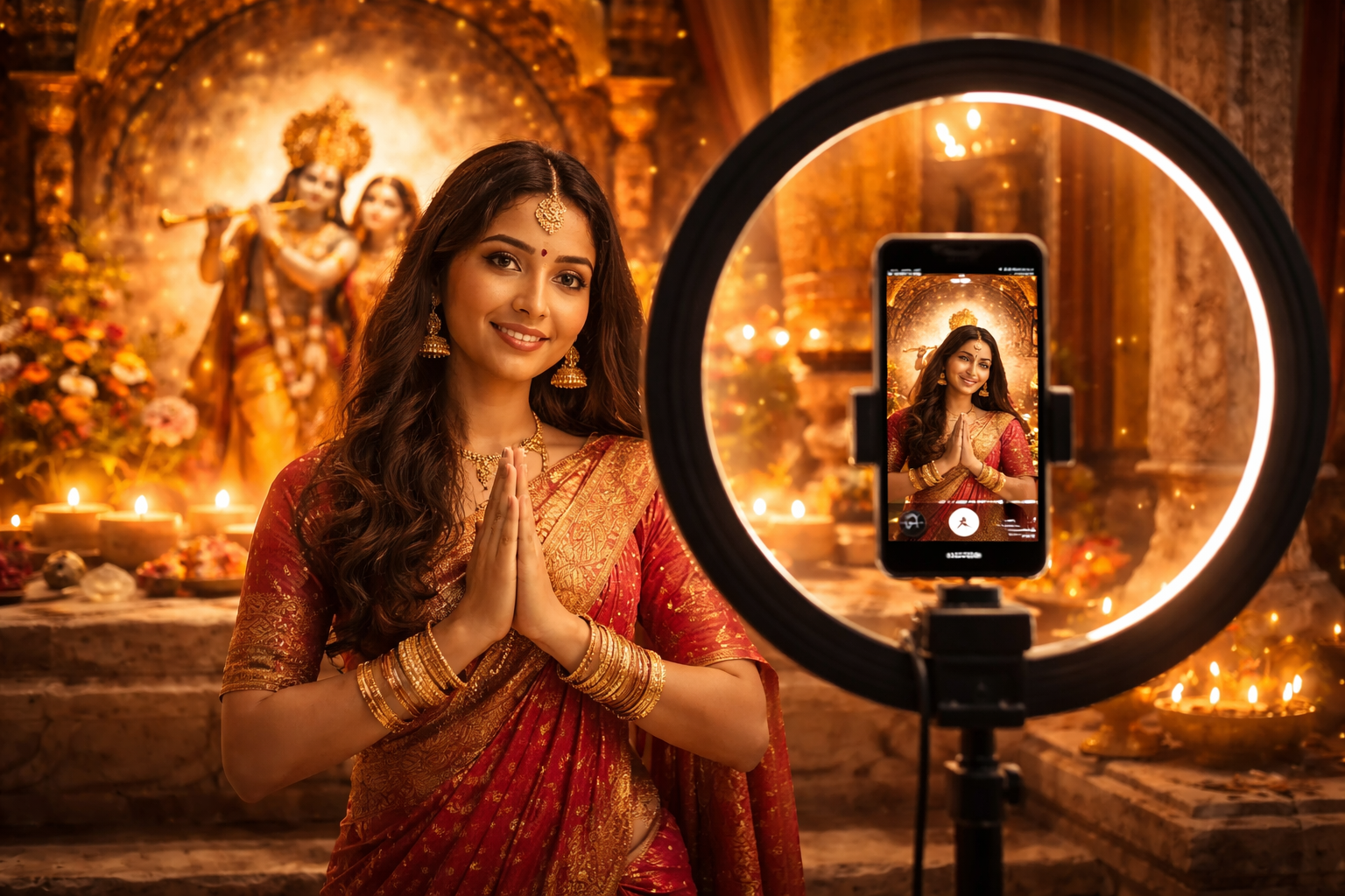 When God becomes reel content instead of devotion