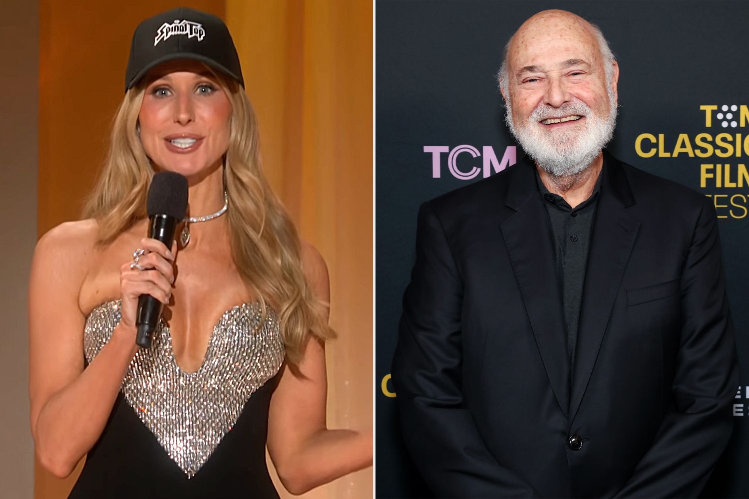 Nikki Glaser closes Golden Globes with sweet tribute to Rob Reiner
