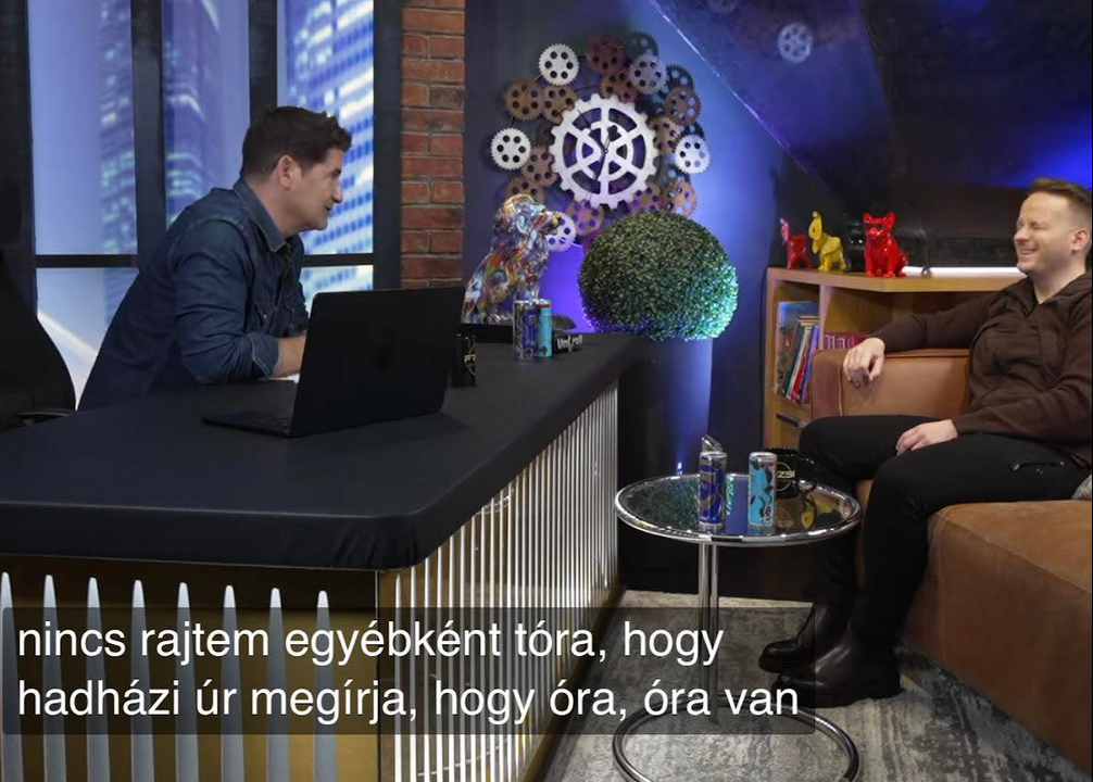 Hajdú Péter azon kesergett a műsorában Bohár Dánielnek, hogy az ember ...