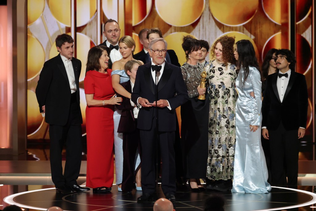 'Hamnet' wins best motion picture, drama at 2026 Golden Globes