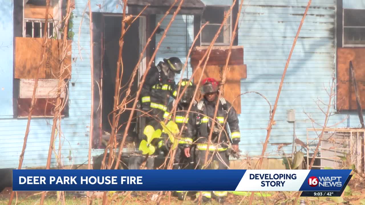 Jackson house fire on Deer Park Street under investigation