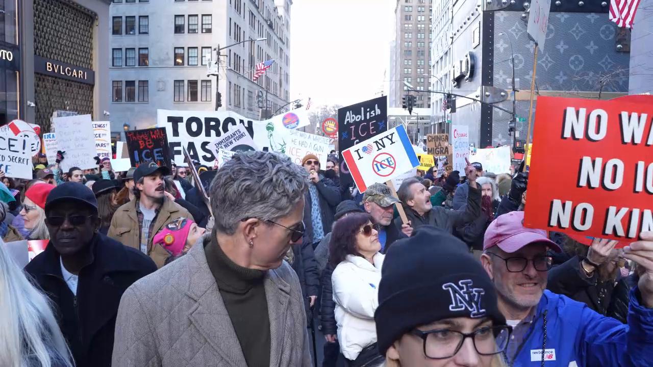 Rally and march against policies of President Trump Administration ...