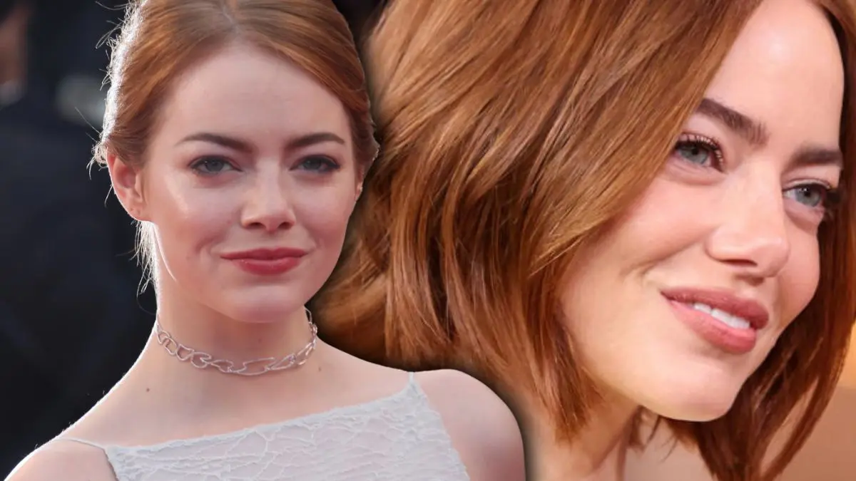 Emma Stone flashes toned abs in a flirty crop top at the Golden Globes