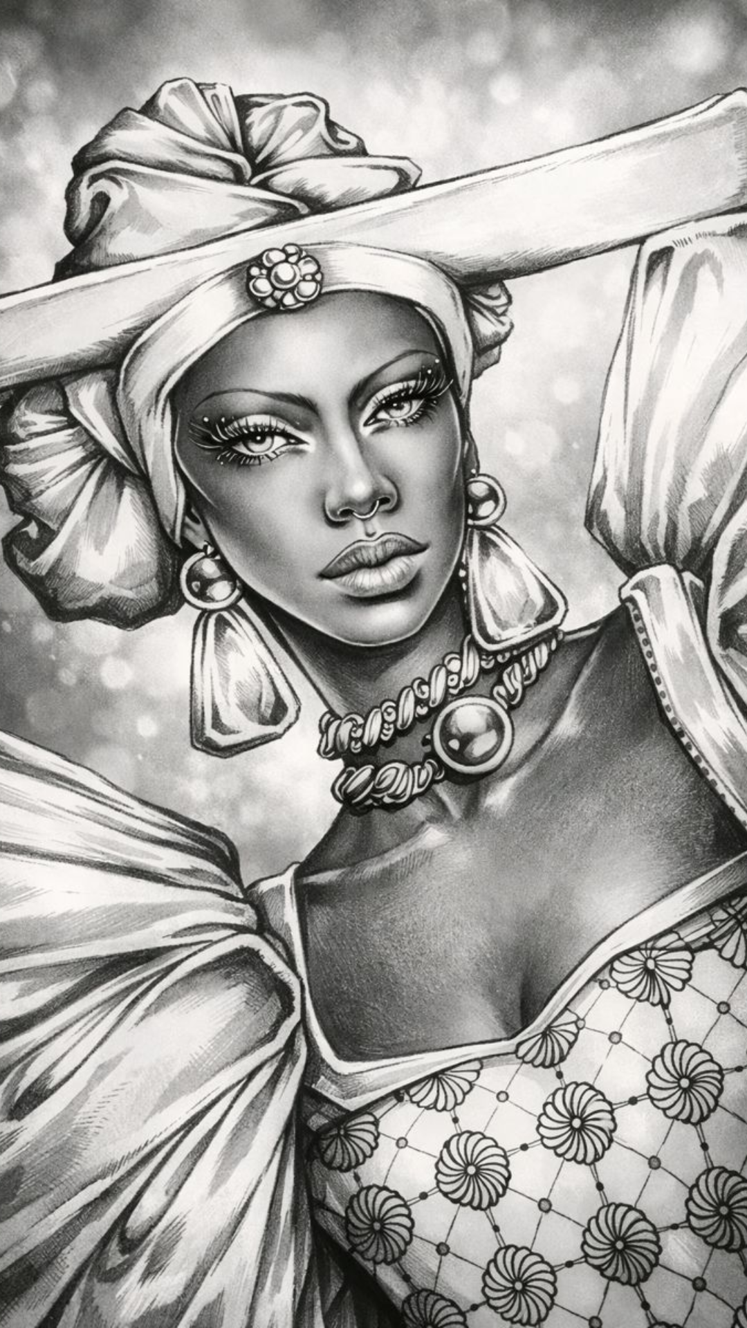 How a fashion sketch honors Namibia’s iconic Herero style