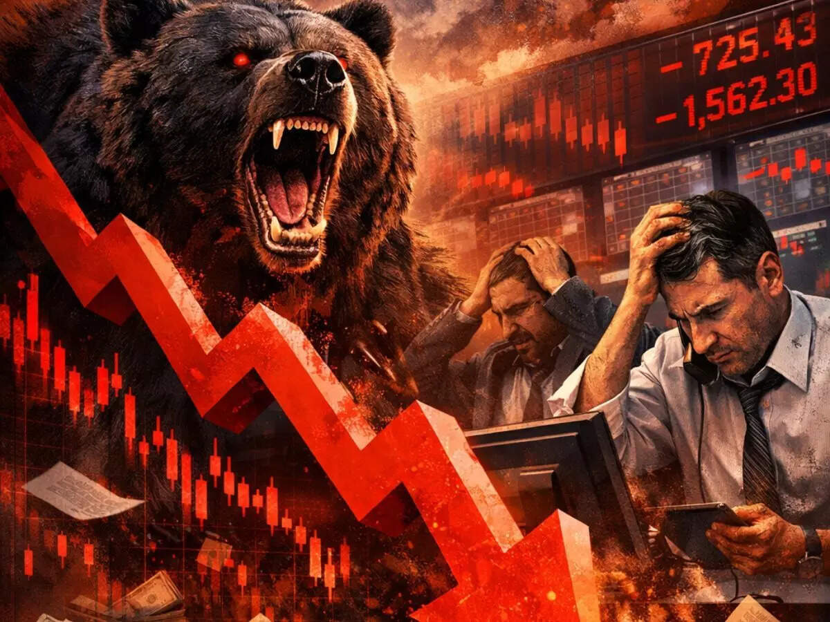 D-St investors lose Rs 17 lakh crore in 6 days as Sensex slumps 2,700 ...