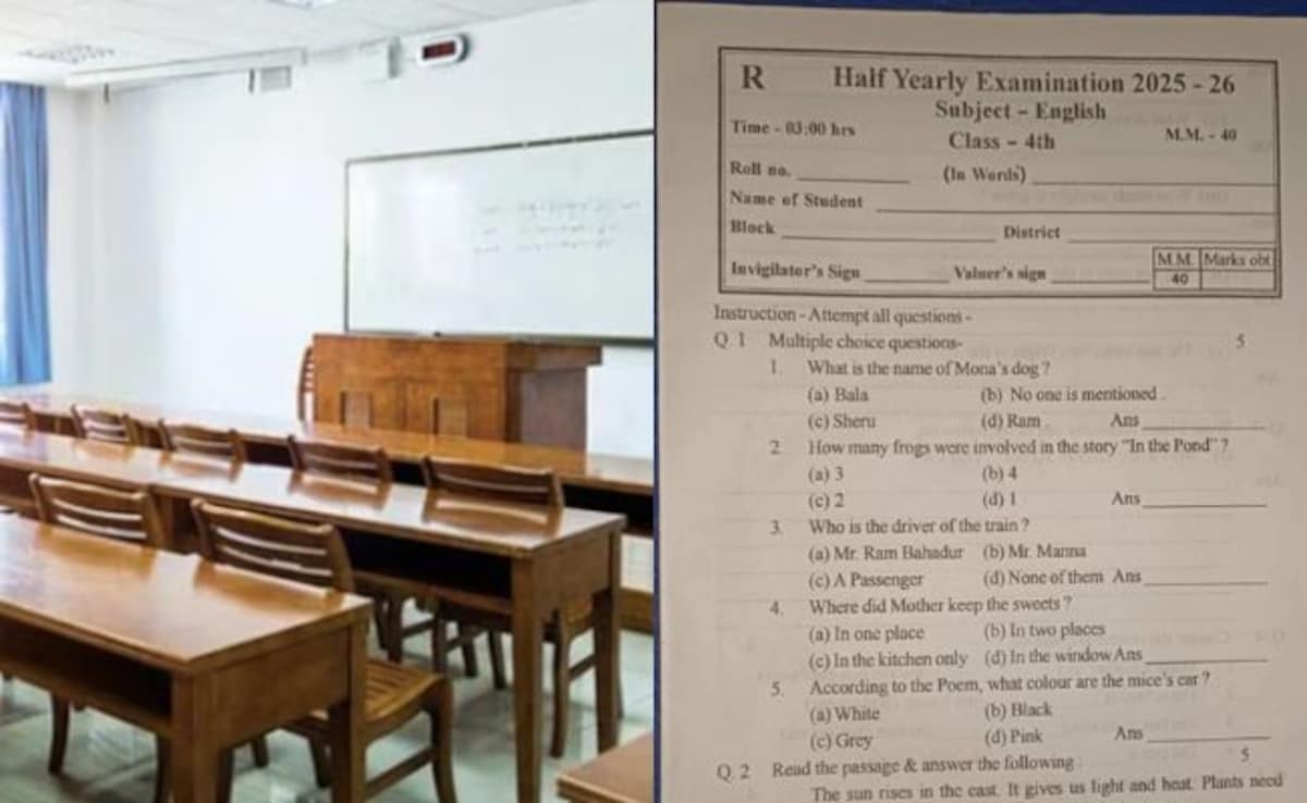 'Ram' listed option to dog's name query in Chhattisgarh exam paper ...