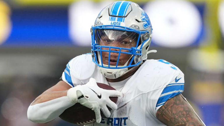 David Montgomery marching toward his Lions exit with 1 game left