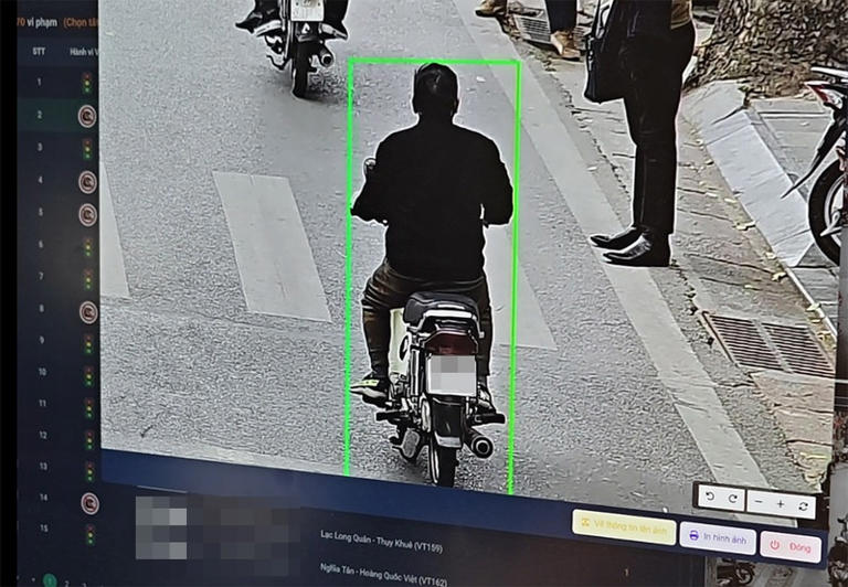 Tài xế bất ngờ khi thấy hình ảnh vi phạm rõ như ban ngày trên ứng dụng ...