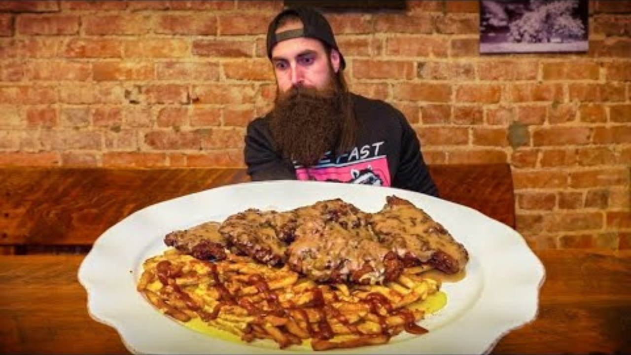 Beat Schwatzer’s schnitzel challenge in under 10 minutes to win all ...