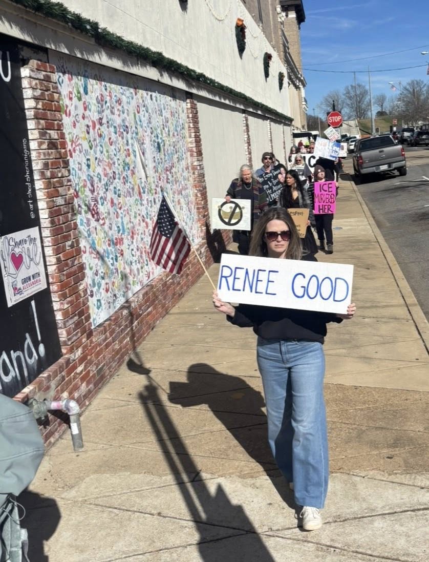 ‘ICE out for good’ protest in downtown Alexandria
