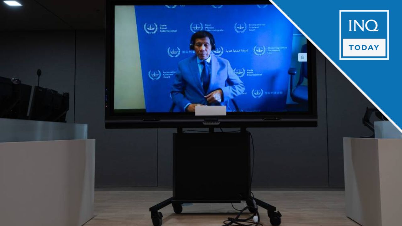 Defense submits report on Duterte's health to ICC | INQToday