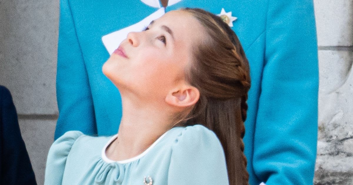 Princess Charlotte turns heads with her signature pose