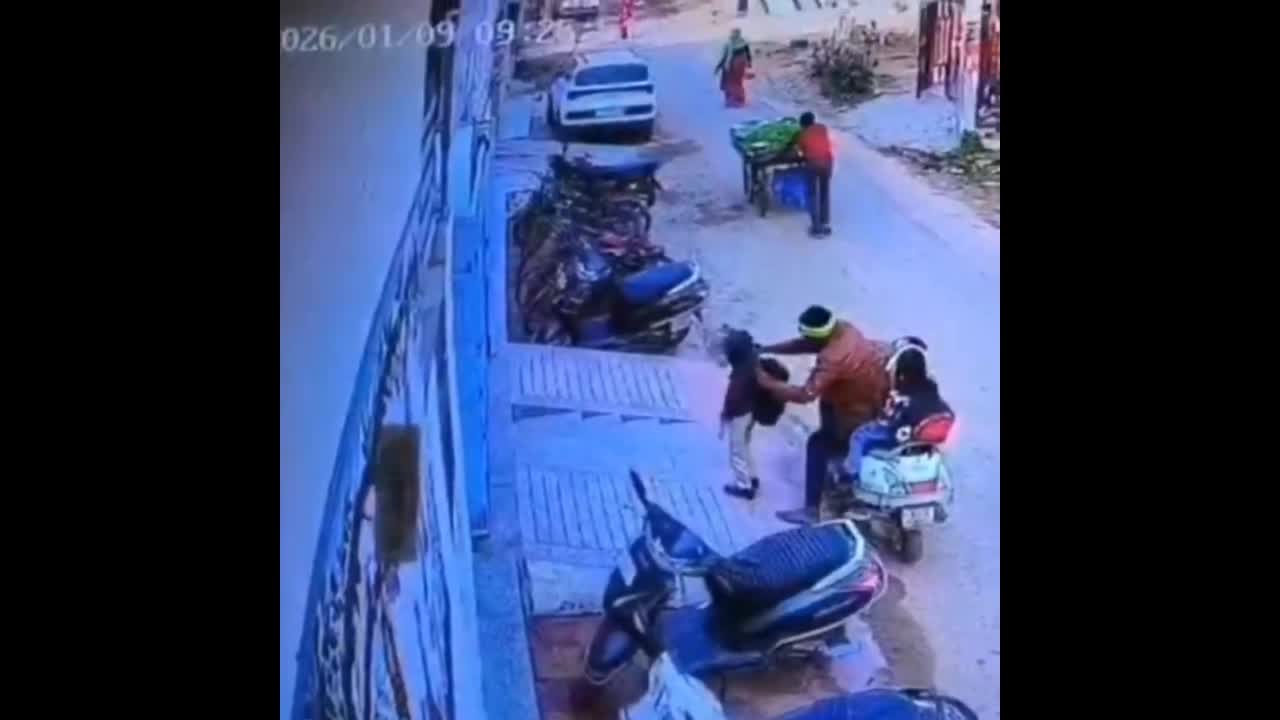 Girl, 9, survives crash after accidentally accelerating on scooter ...