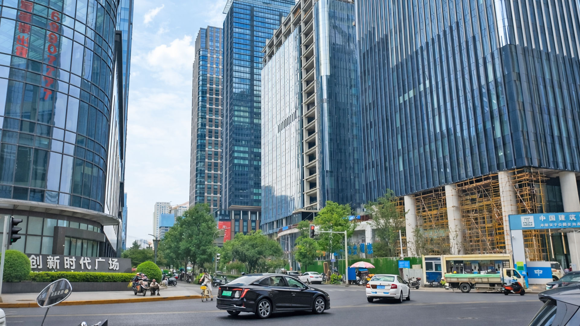 Sisi modern kota Chengdu, Tiongkok