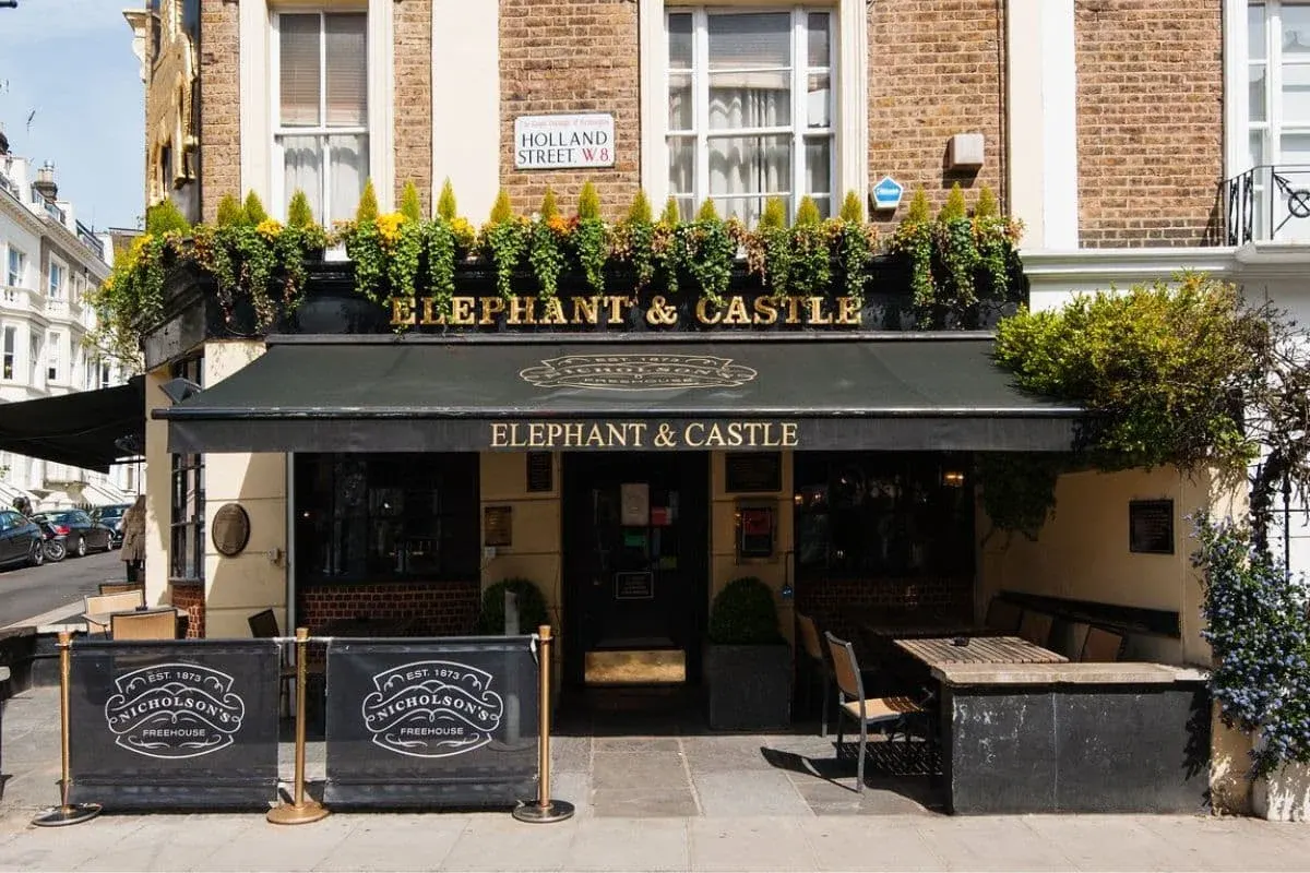 Elephant & Castle pub and restaurant menu prices with calories [updated ...