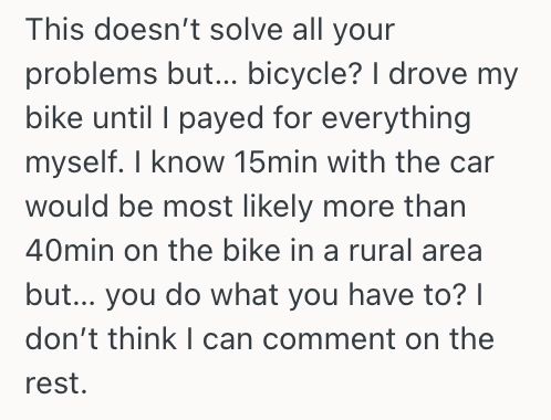 Teenage girl wanted to be independent and learn responsibility, but her ...