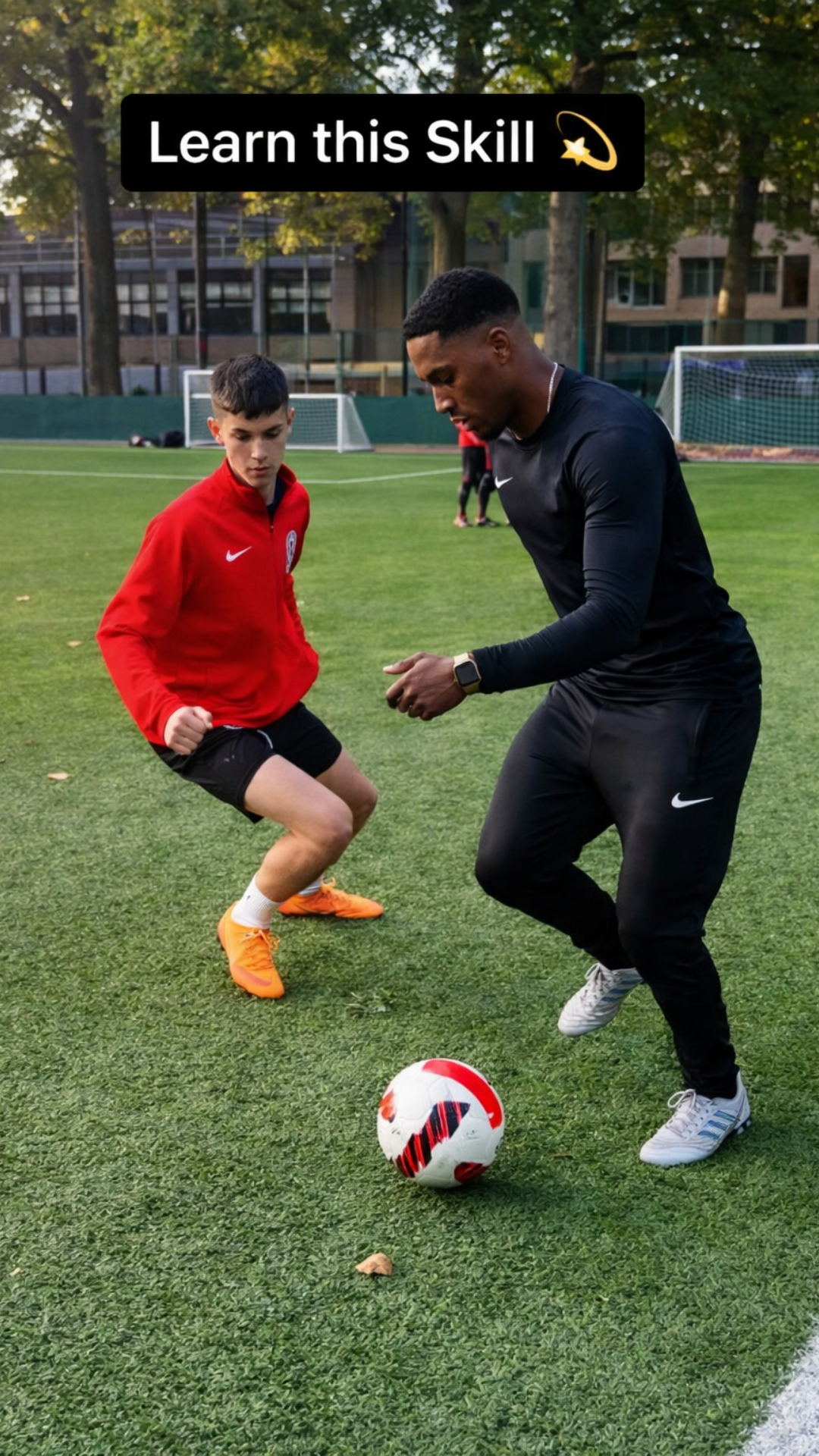 Learn this soccer skill to create space