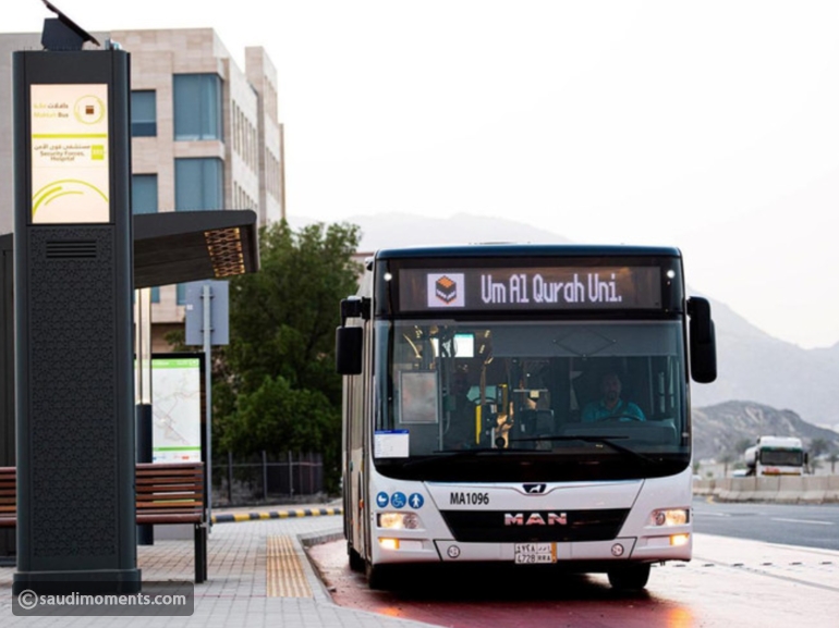 Makkah launches new bus route Grand Mosque-Hira Cultural District