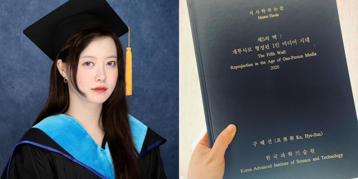 Korean star Koo Hye Sun now has a master's degree