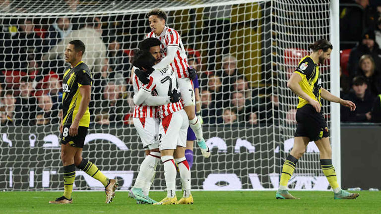 A striker returns to Stoke City after his loan spell in European football