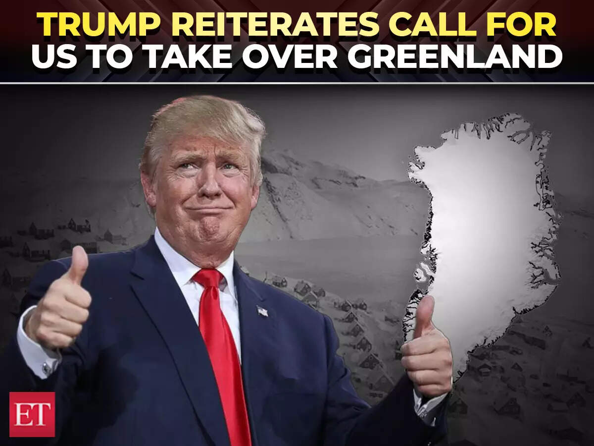 'If we don't take, Russia or China will...': Trump reiterates call for ...