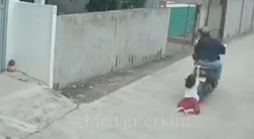Kronologi bocah SD lawan jambret, terseret motor hingga 20 meter