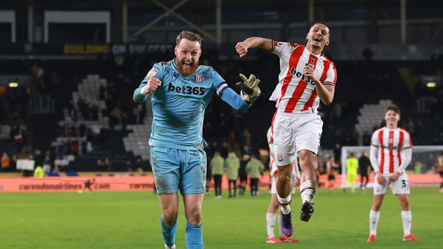 An impressive debut for this Stoke City striker