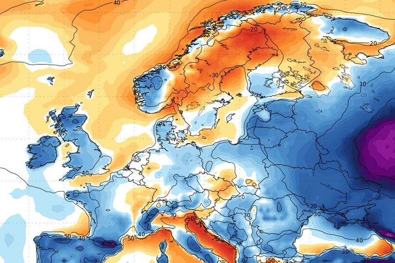 Met Eireann forecast big change after weather warnings showing counties ...