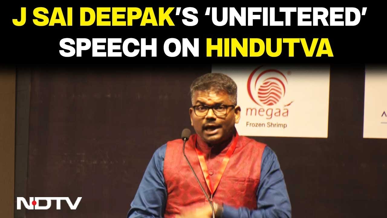 J Sai Deepak roars on Hindutva must watch! Goes ballistic against Mani ...