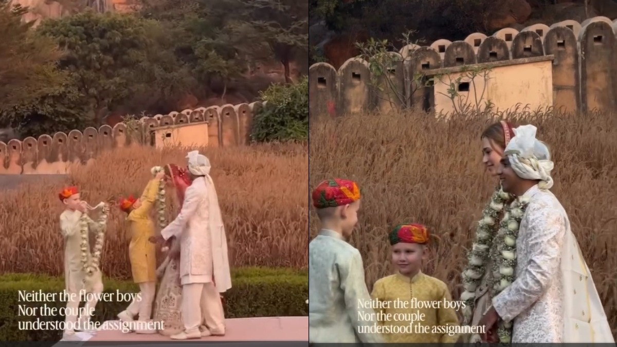 Children's varmala mix-up at cross-cultural wedding makes internet ...