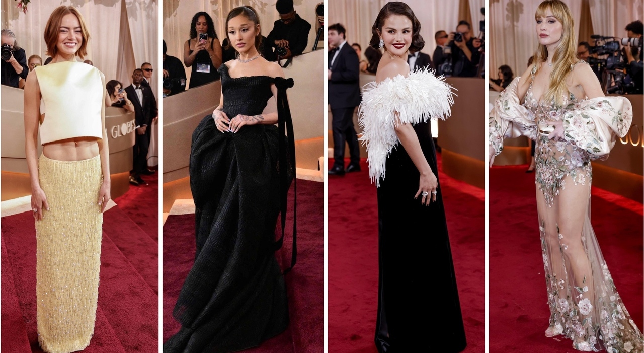 Golden Globe, le pagelle look: Selena Gomez e Ariana Grande dive (9 ...