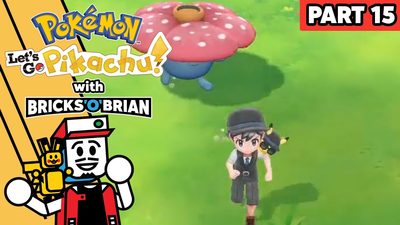 Going for a stroll! - Pokemon Let's Go Pikachu playthrough