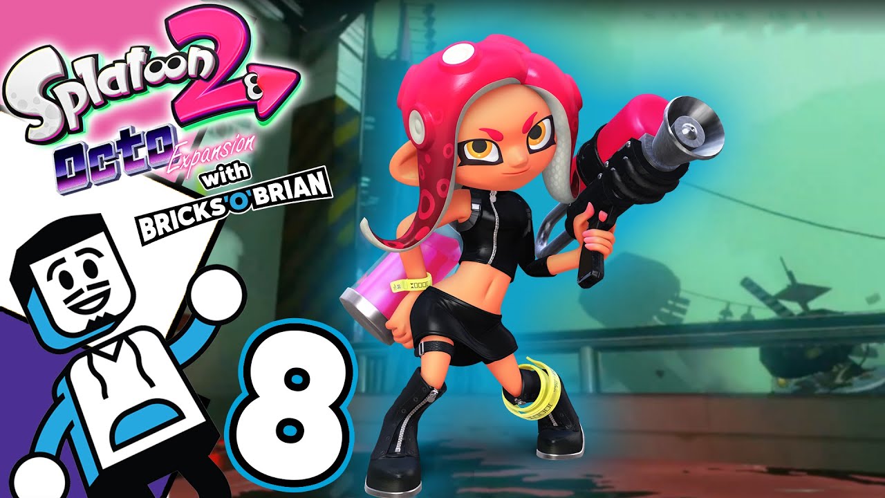 Overwhelmed by tentacles! - Splatoon 2 Octo Expansion with Bricks 'O' Brian