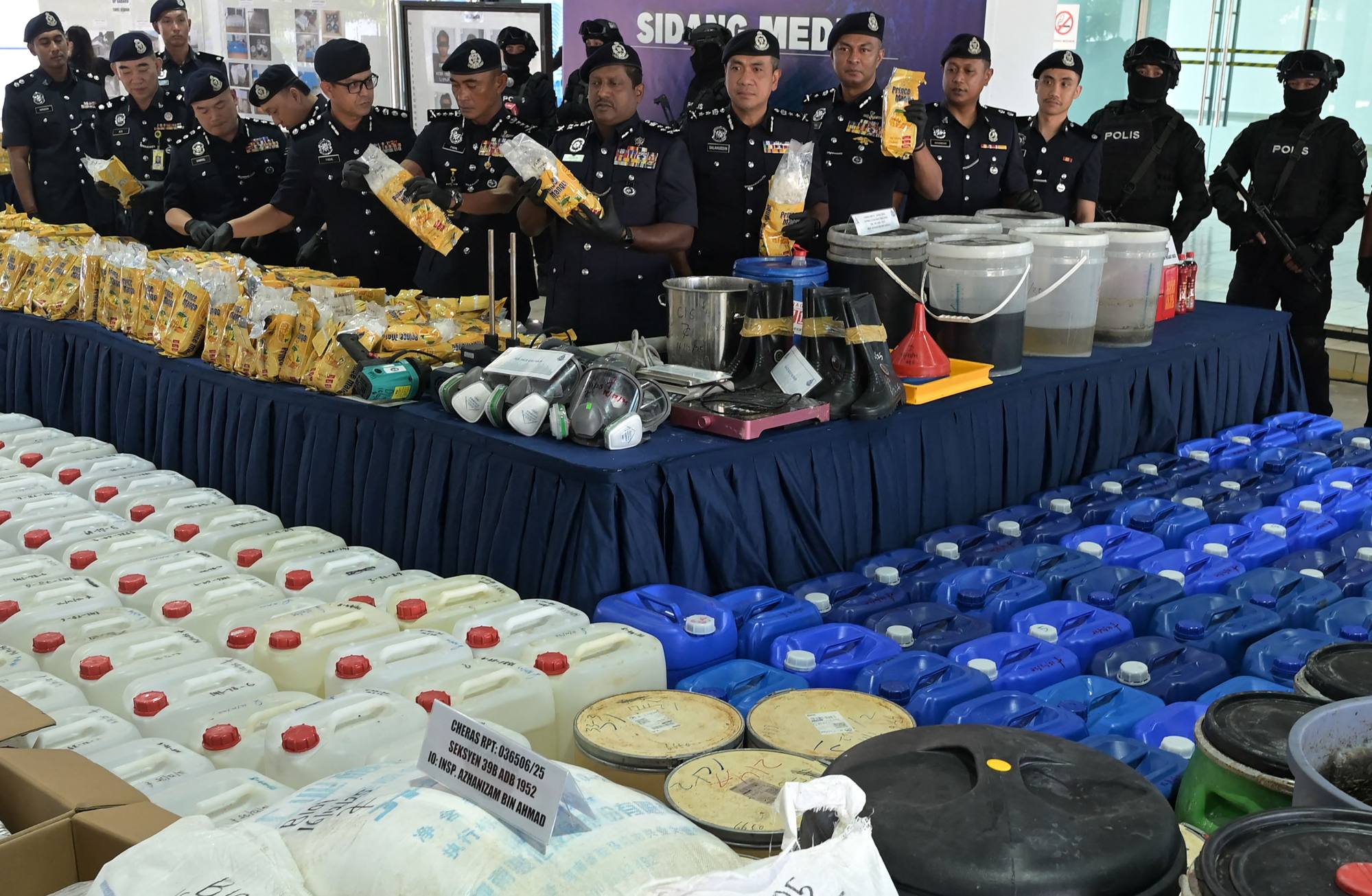 Malaysian police seize drug-laced drinks worth US$246,000, dealer may ...