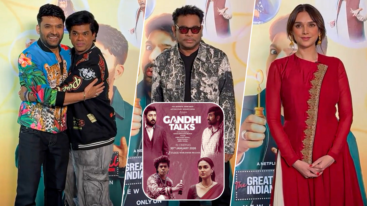 Gandhi talks promotions: Aditi, AR Rahman, Siddharth Jadhav grace ...