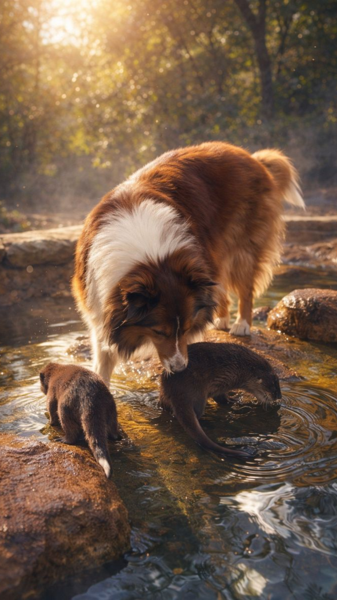 The mystery behind Stevie the Sheltie’s reluctance to swim