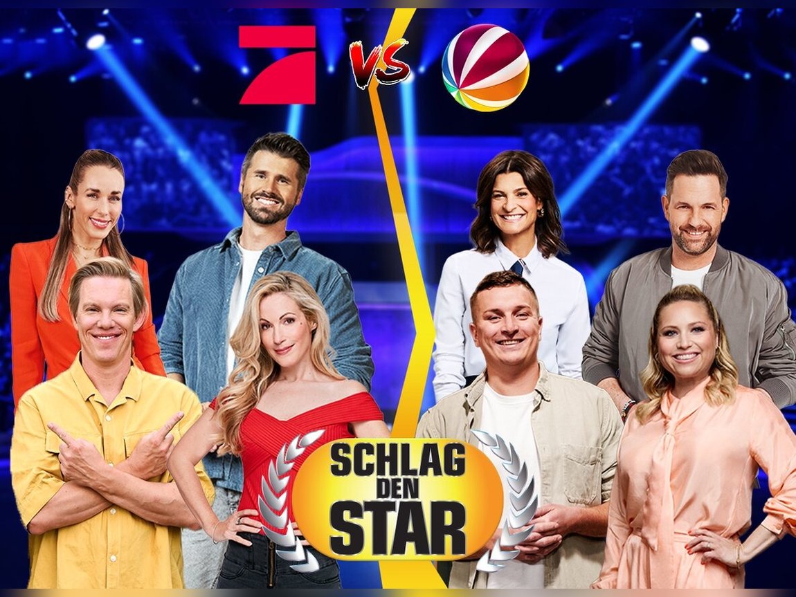 Sat.1 team wins 100th episode of "Schlag den Star"