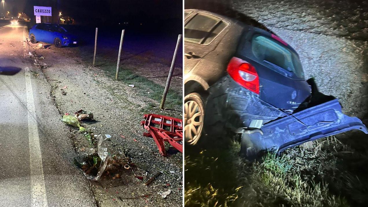 Con l’auto nel fossato nello stesso punto in cui è morto il 21enne Luca ...