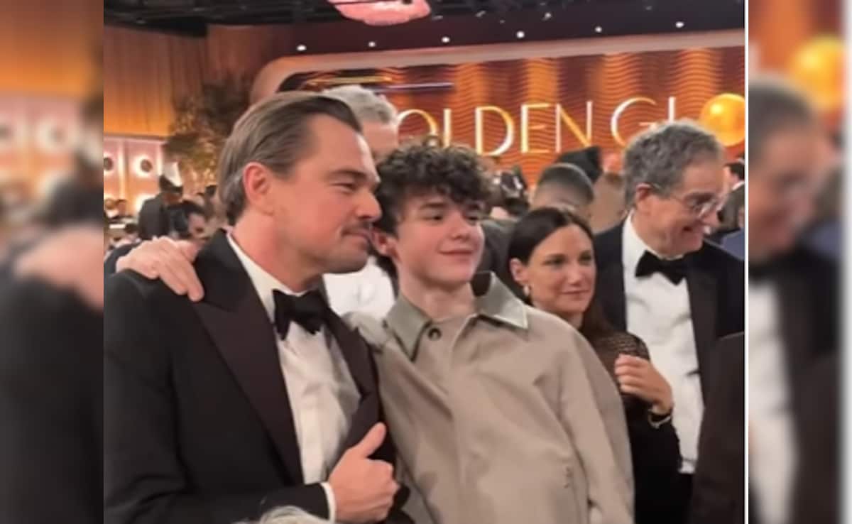 Pic of the day: Leonardo DiCaprio poses with Golden Globes winner Owen ...