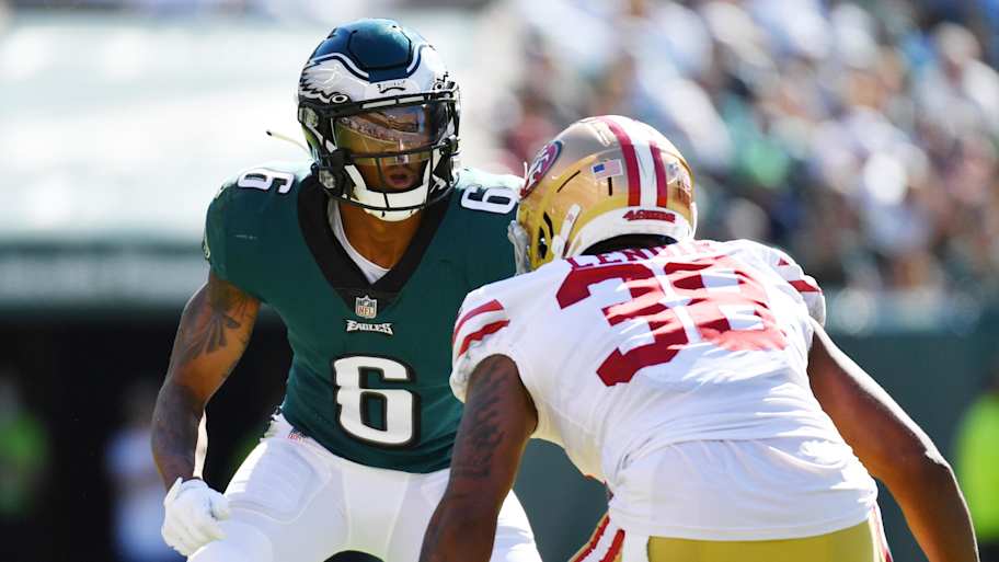 DeVonta Smith to benefit most from Niners' surprise CB injury on Friday