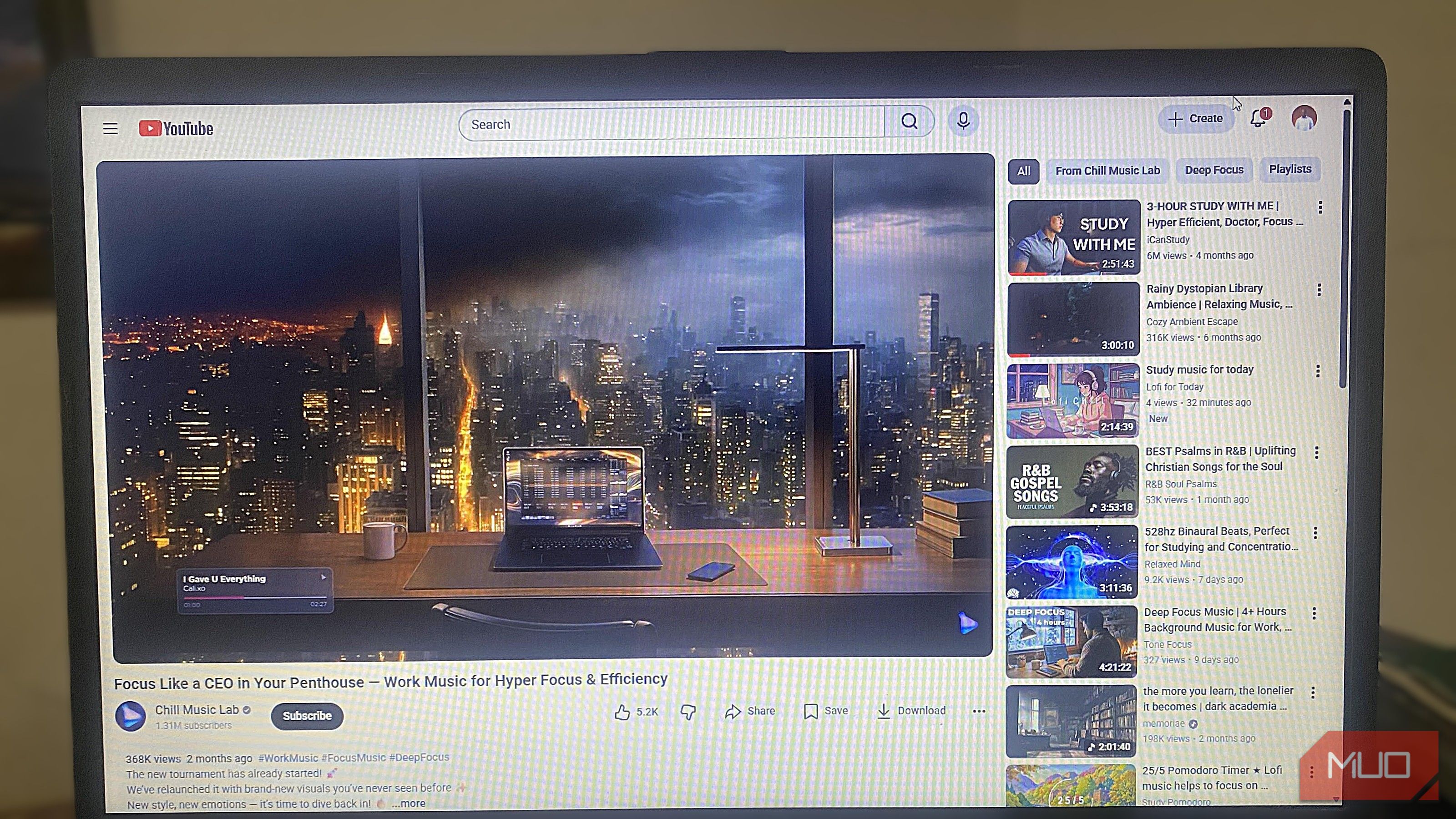 My productivity secret is actually a specific way of using YouTube