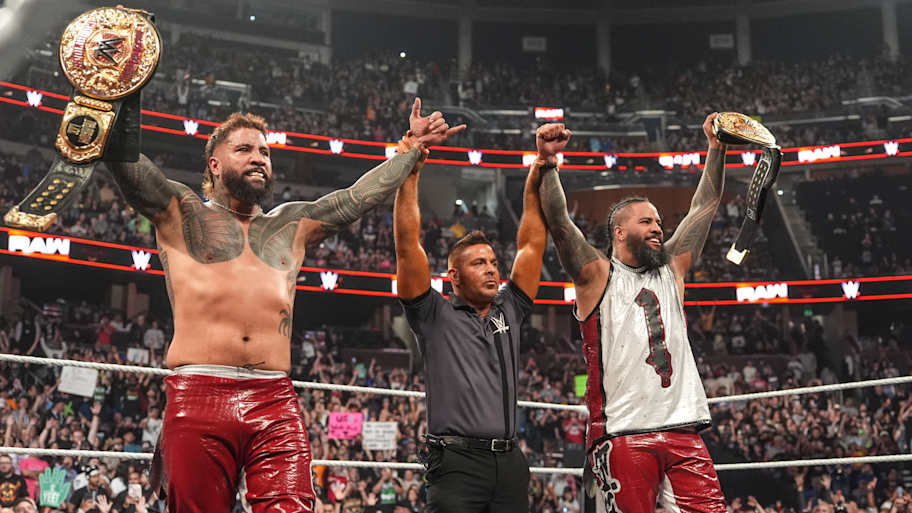 WWE's real reason for giving The Usos the tag team titles is crystal clear