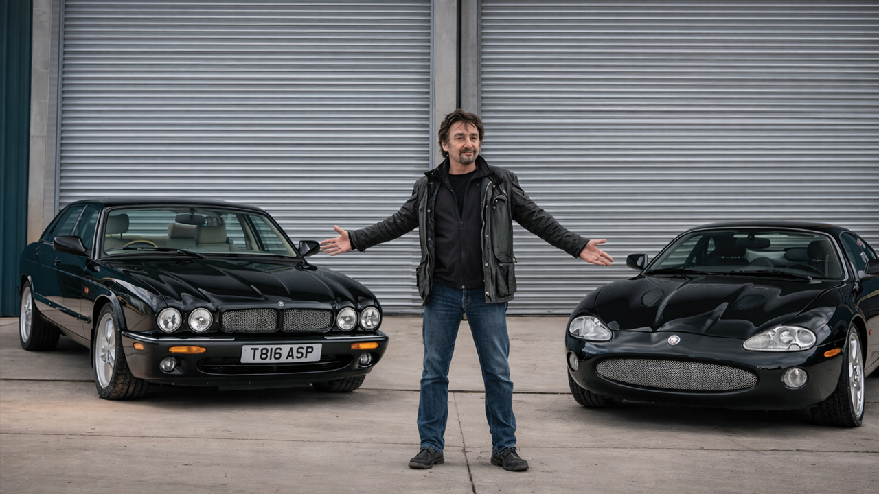 Richard Hammond hosts his first Jaguar car meet