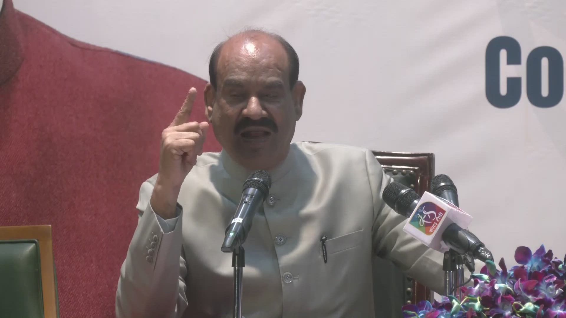 Delhi: Lok Sabha Speaker Om Birla holds press conference (Part-2)