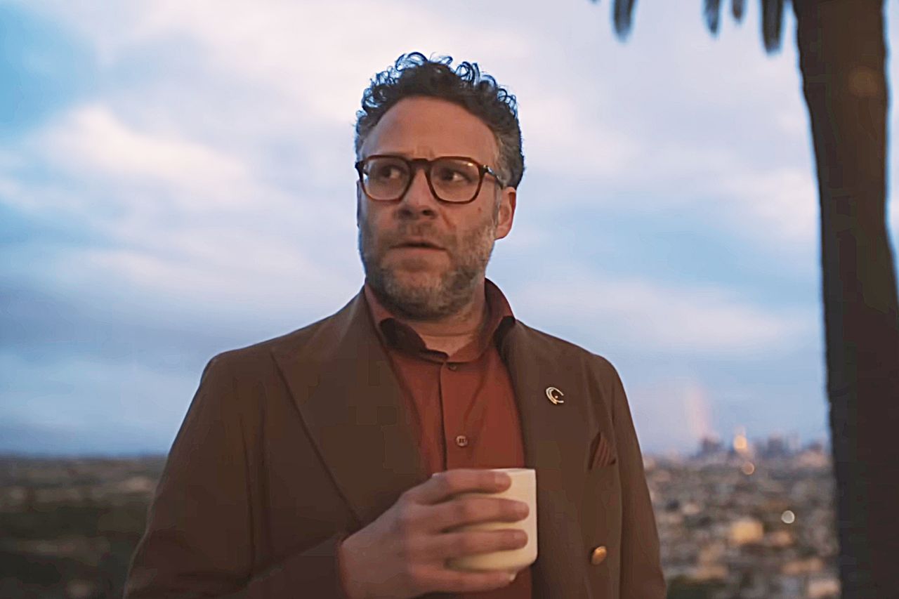 Seth Rogen jokes he always dreamed of 'beating' Steve Martin and Martin ...