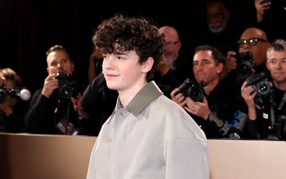 Adolescence cast lead Brits on Golden Globes red carpet as ...